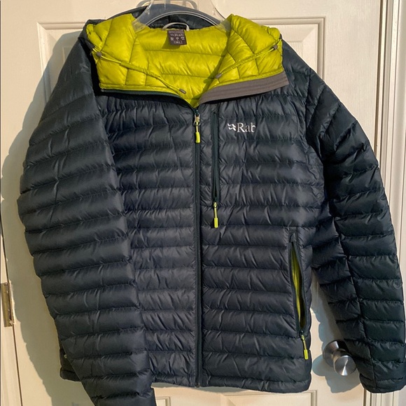 Jackets & Coats | Rab Green And Yellow Puffer Jacket | Poshmark